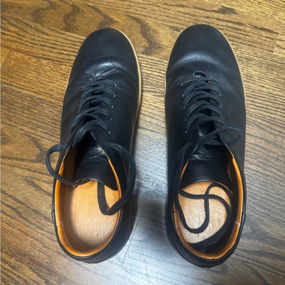 Beckett Simonon | Shoes | Beckett Simonon Black Leather Sneakers | Poshmark